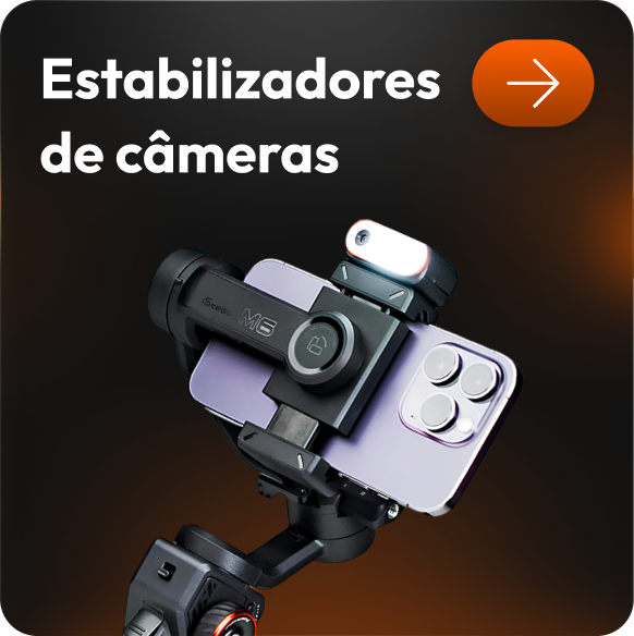 Estabilizadores de Câmera - Gimbal com o menor preço é na MVshow
